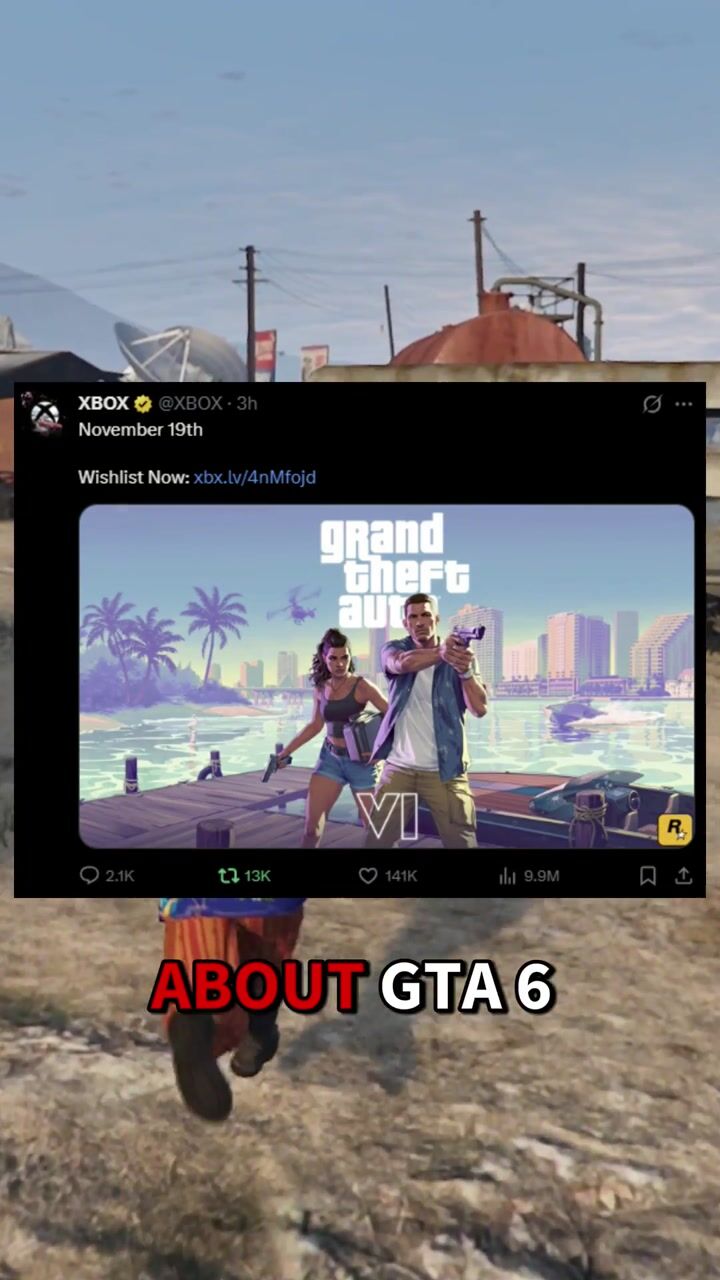 Xbox Posts About GTA 6 for the First Time in Nearly a Year